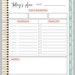 Undated Portrait Digital Planner Terrazzo Design Hustle - Etsy
