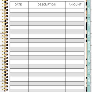 Leopard Print Undated Portrait Digital Planner | Hustle Sanely® - Etsy