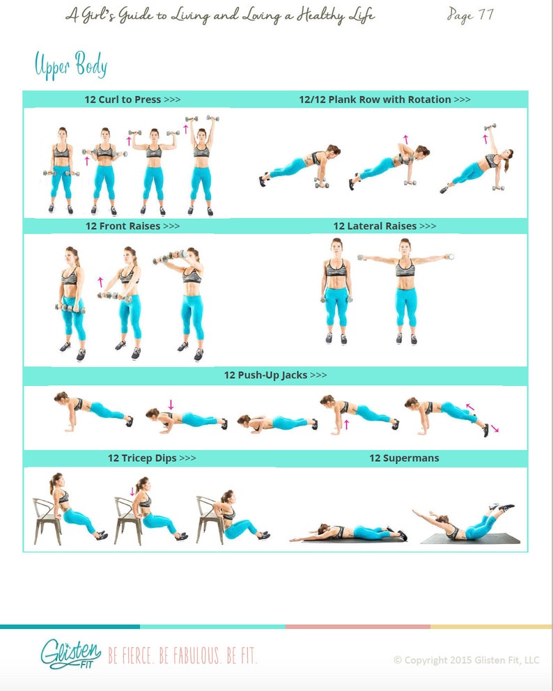 Fitness E-books for Fat Loss and Muscle Building - Etsy