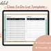 Class To-do List Template for Digital Planning - Etsy