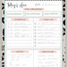 Digital Daily Planning Leopard Print Notepad | Hustle Sanely® - Etsy