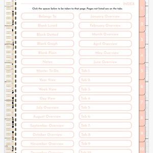 Customizable Leopard Digital Teacher Planner | Undated Portrait ...
