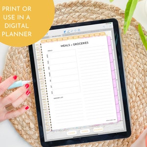 Planner Insert Bundle | Print or Use for Digital Planning | Hustle ...