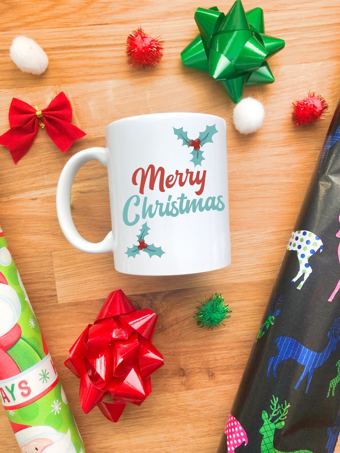 Merry Christmas Mug | Christmas Mug | Christmas Present Mug | 11 Oz Mug ...