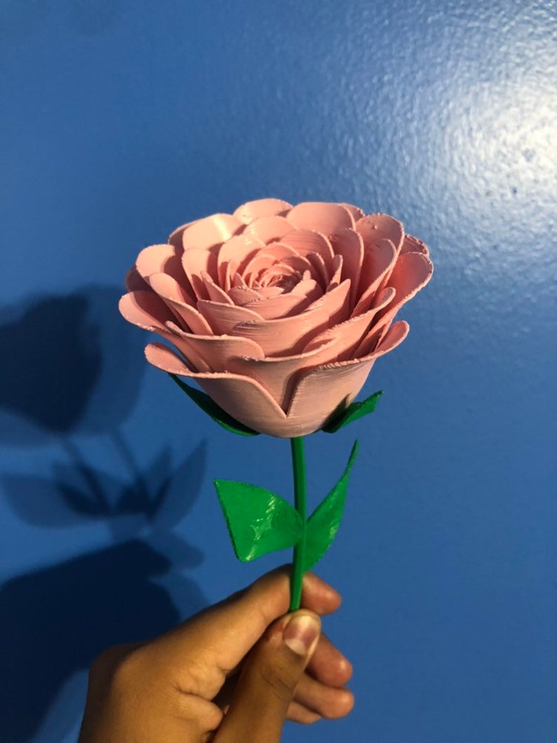 3D Printed Rose - Etsy