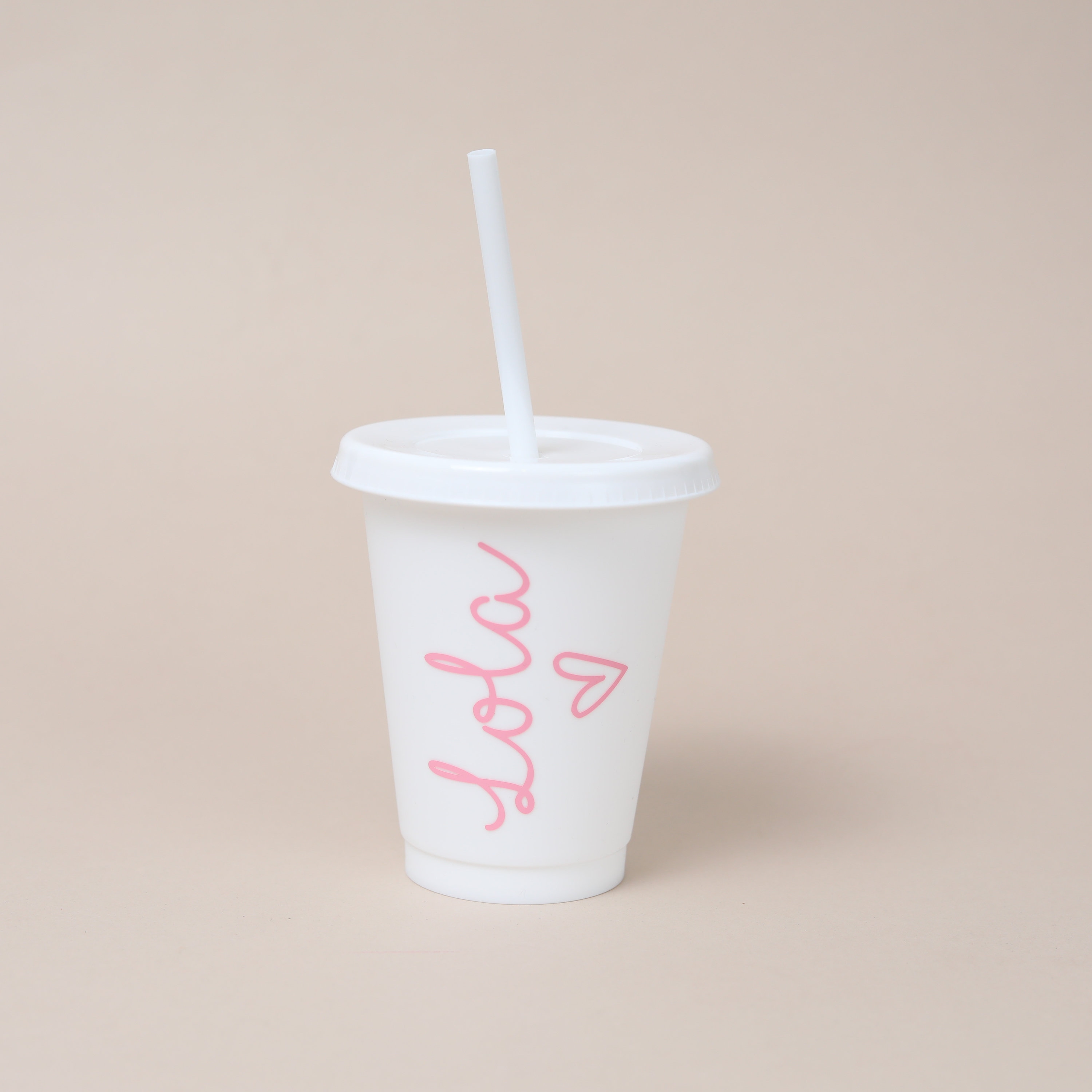 Personalised Kids Cold Cup – Custom Name Party Favour Tumbler ...
