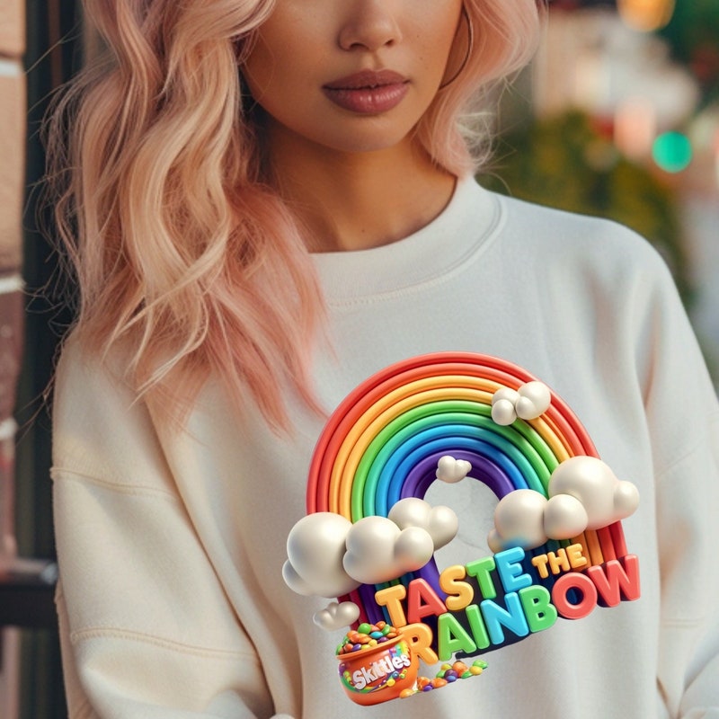 Skittles Taste the Rainbow Svg - Etsy