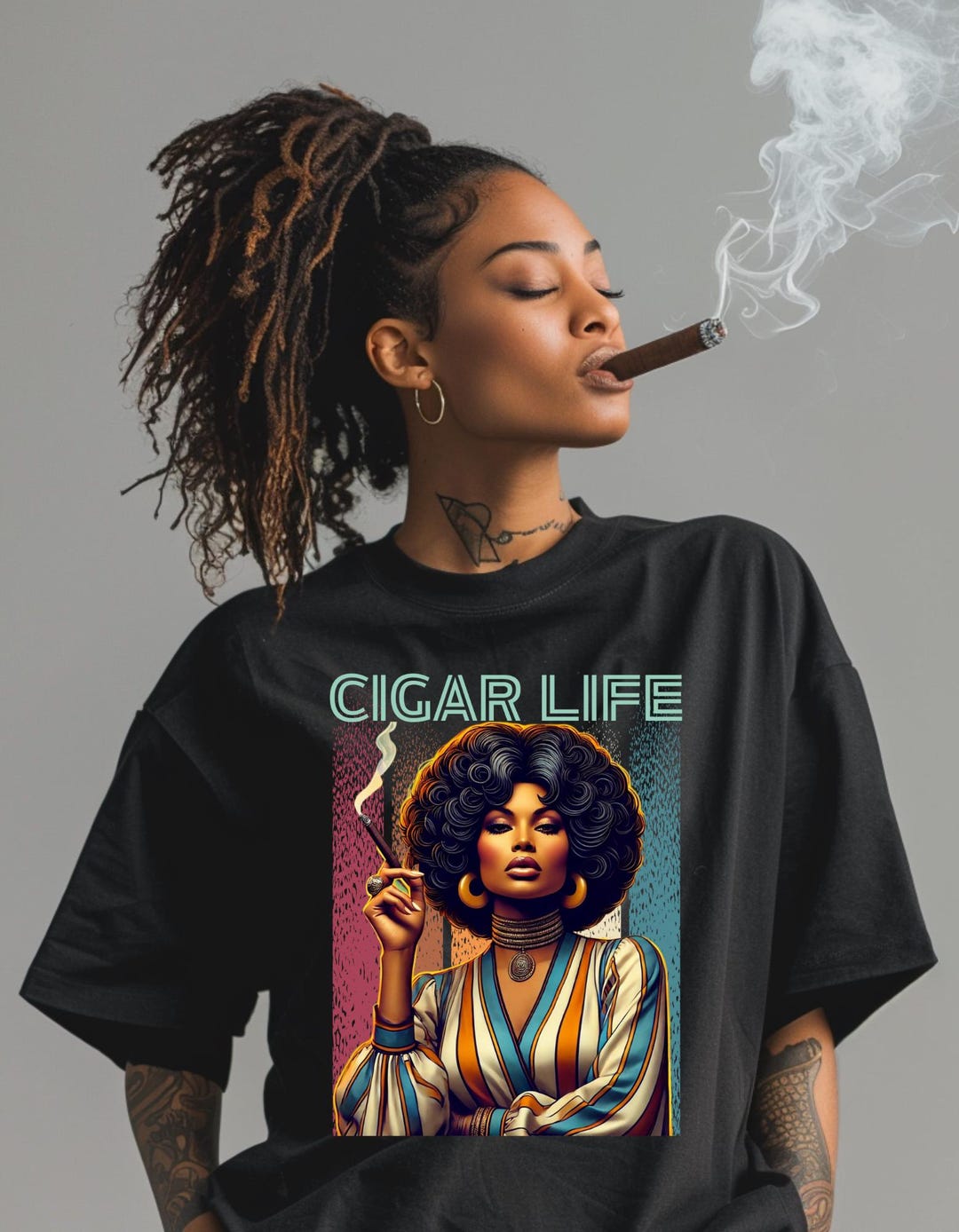 Cigar Life, Retro Cigar Life, Black Women and Cigars, Black Women ...