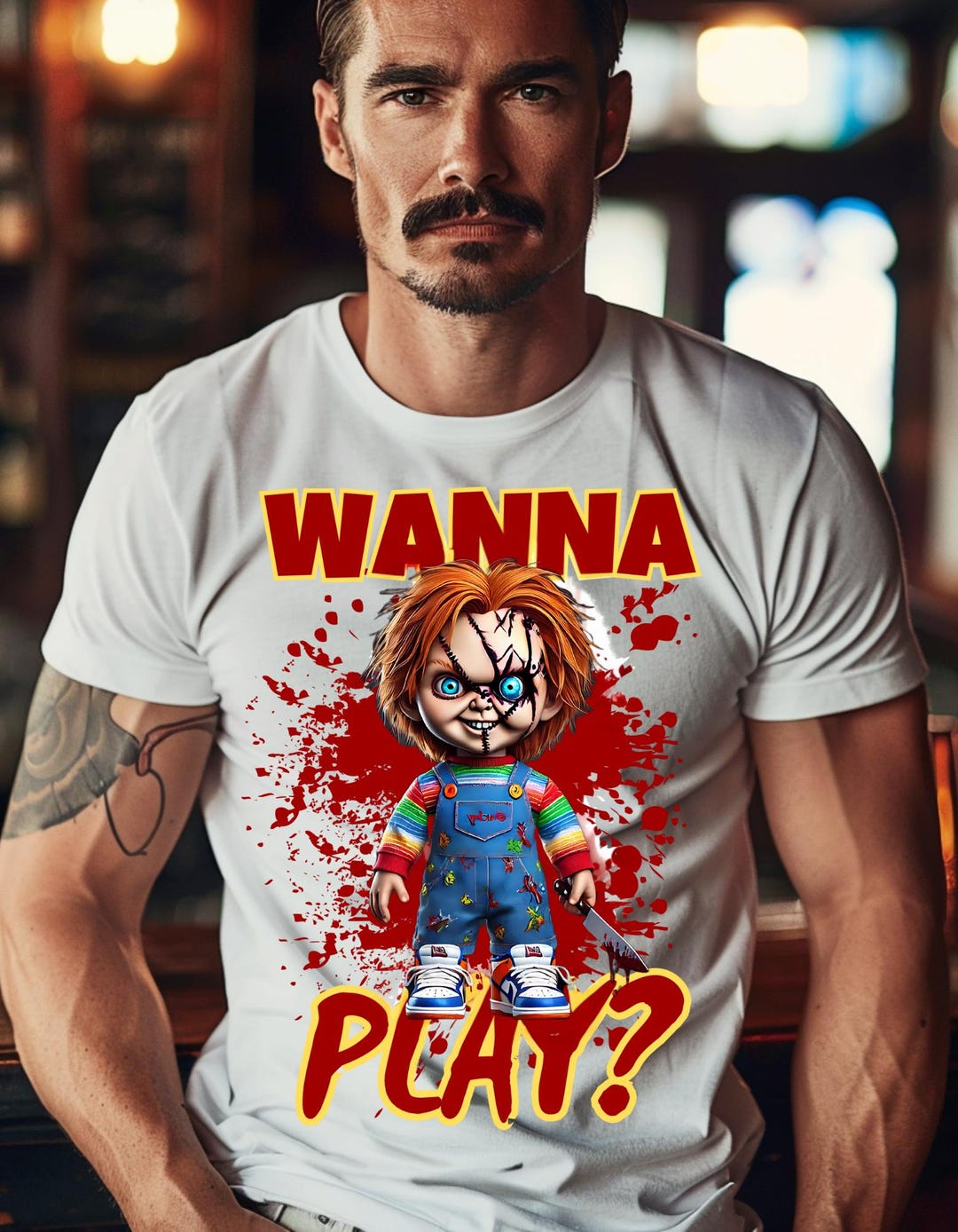 Chucky, Chucky Wanna Play?, Halloween, Halloween Png, Trendy ...