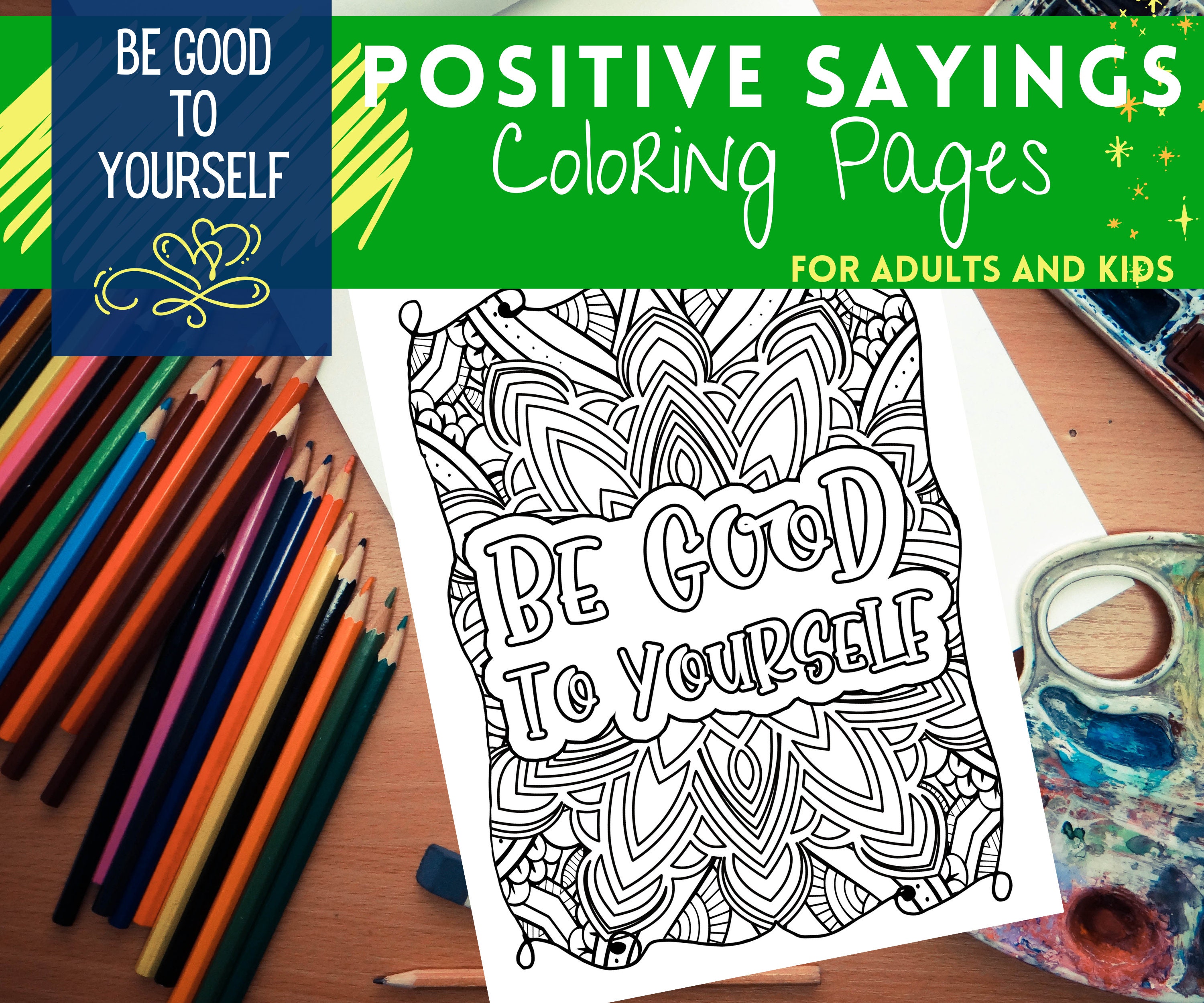 Printable Coloring Pages | Coloring Books | Be Good to Yourself ...