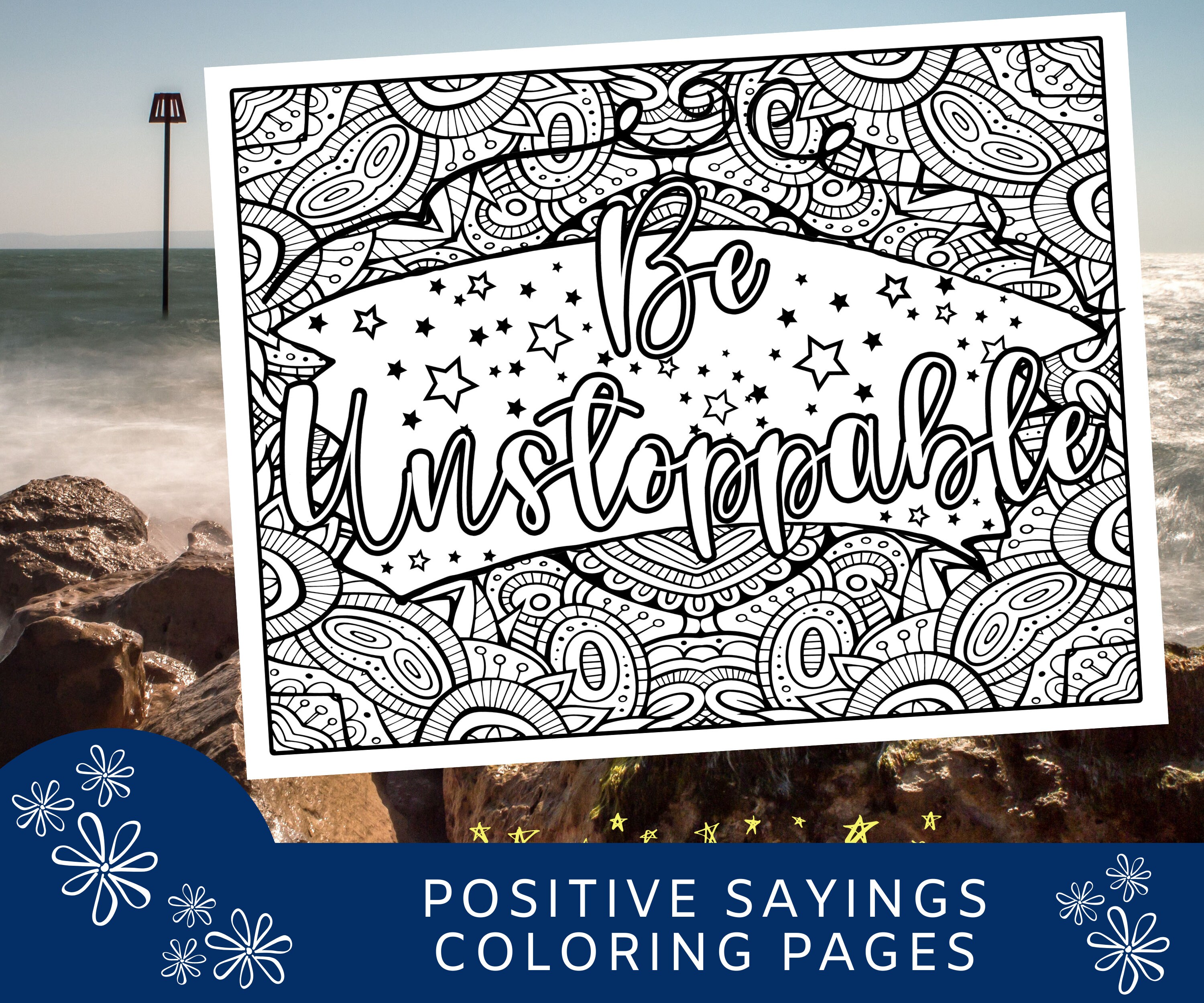 5 Printable Positive Quotes Coloring Pages Coloring Books Quotes ...