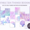 Printable Bookmarks, Gratitude Bookmark Set, Book Lover Reading Gifts ...
