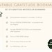 Printable Bookmarks, Gratitude Bookmark Set, Book Lover Reading Gifts ...