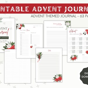 Printable Advent Journal Advent Planner Digital Prayer - Etsy
