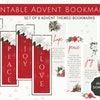 Printable Bookmarks Advent Theme Advent Bookmark Set Christian ...