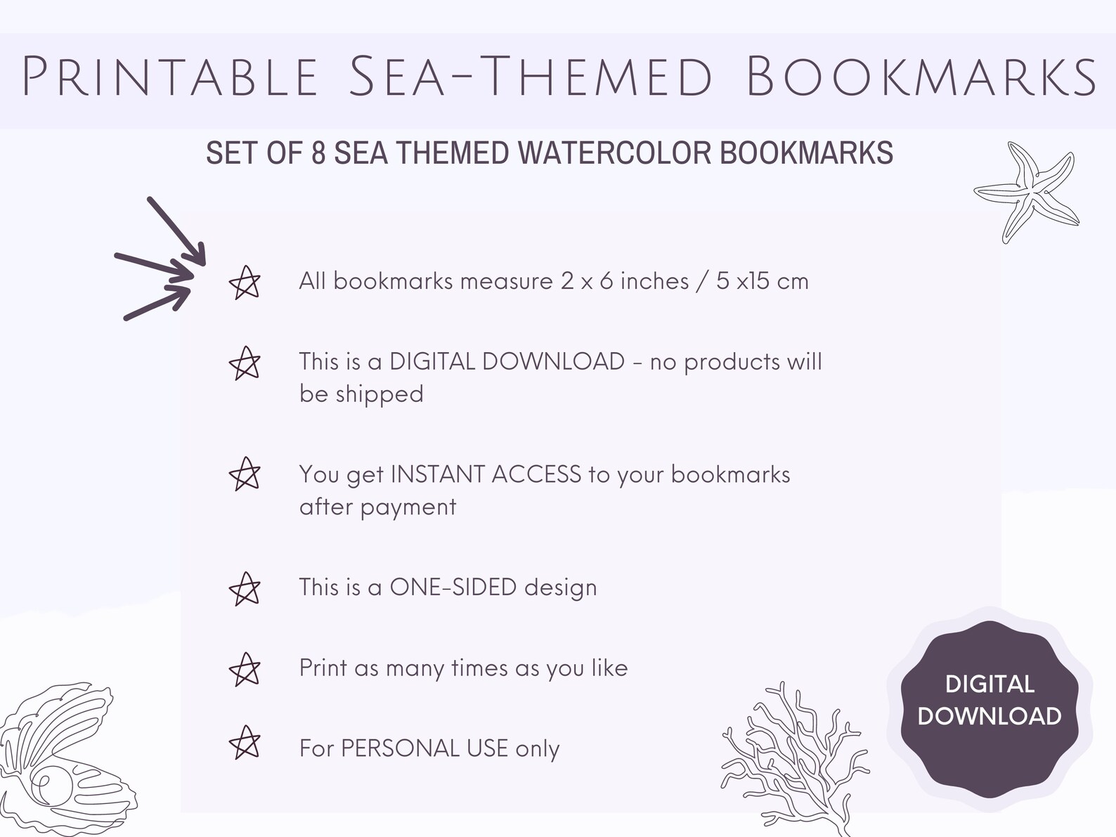 Printable Bookmarks With Inspirational Quotes | Landscapes Bookmark Set ...
