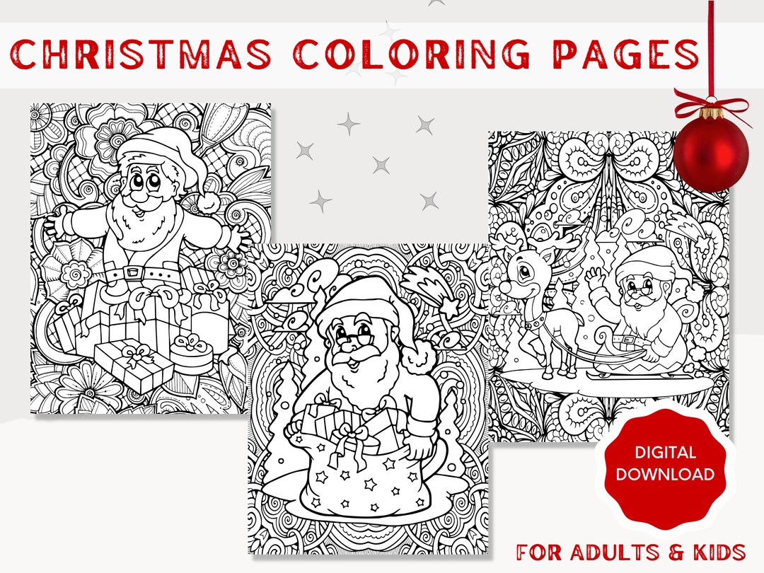 Coloring Pages | Christmas Coloring Pages | Coloring Books | Printable ...