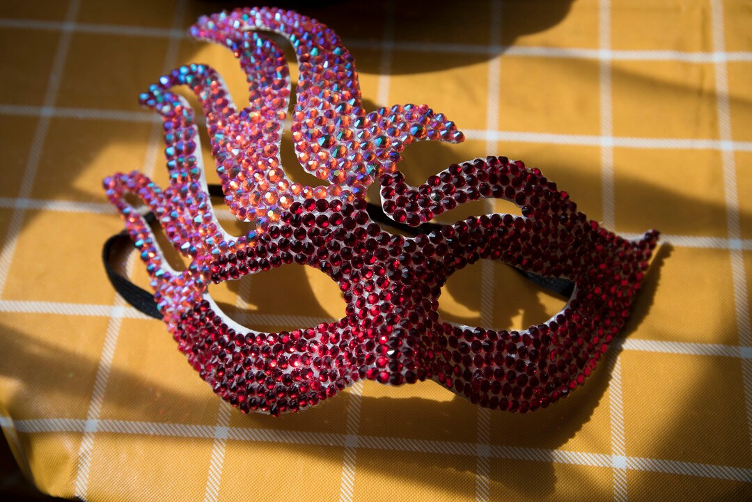 Made to Order- Custom Glam Mask - Etsy