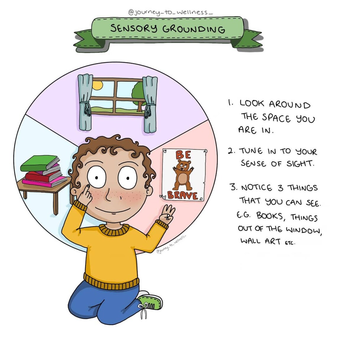 Sensory Grounding Pack of 3 Digital downloads from Journey | Etsy