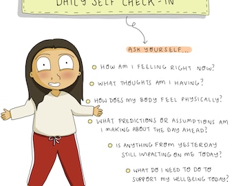 Emotions Journey to Wellness Cartoon Digital Download - Etsy