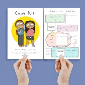 Calm Kit Calm Corner Resource for Kids - Journey to Wellness Printable ...