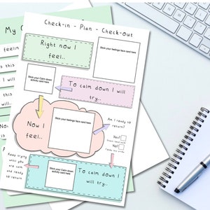 Calm Kit Calm Corner Resource for Kids - Journey to Wellness Printable ...