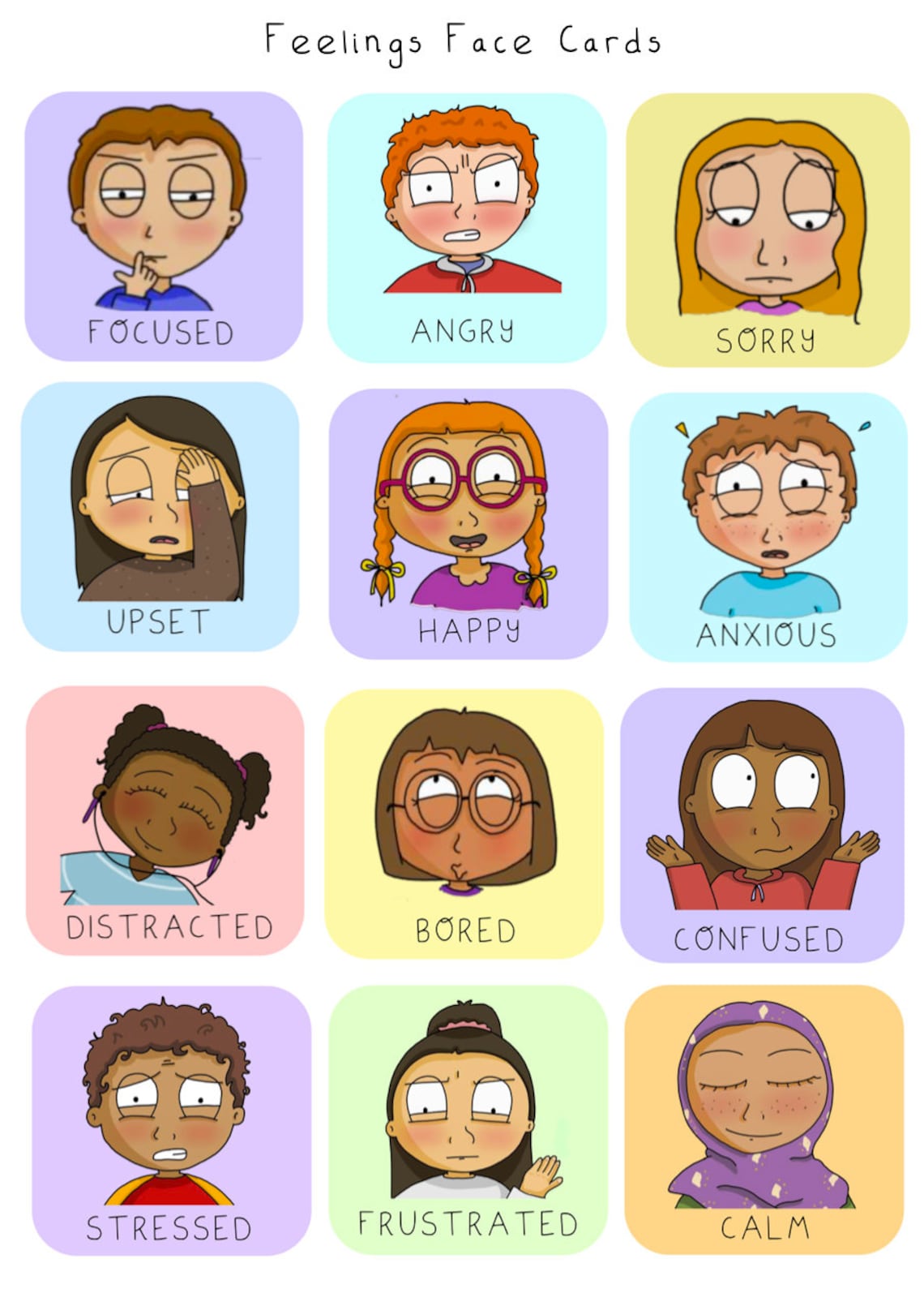 Calm Kit Calm Corner Resource for Kids - Journey to Wellness Printable ...