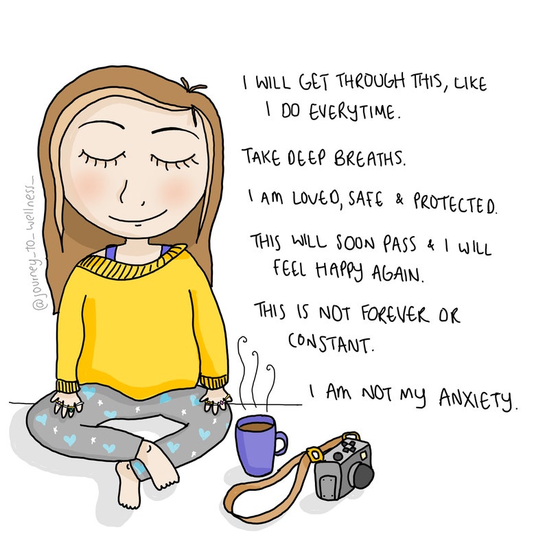 Anxiety Affirmations - Etsy Australia