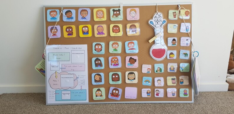 Calm Kit Calm Corner Resource for Kids Journey to Wellness - Etsy