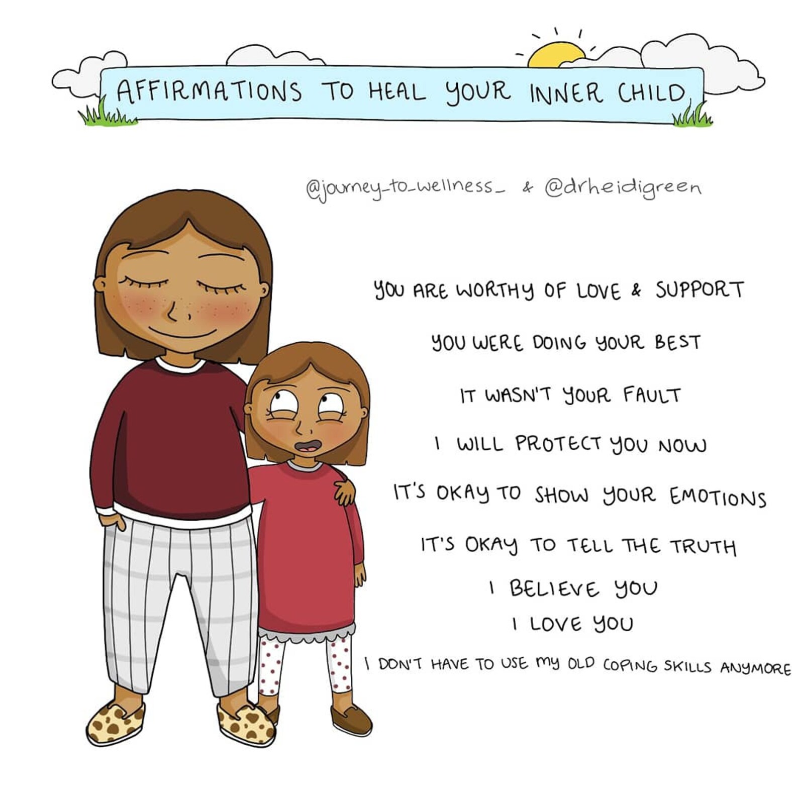 Heal Your Inner Child Journey to Wellness Digital Download | Etsy