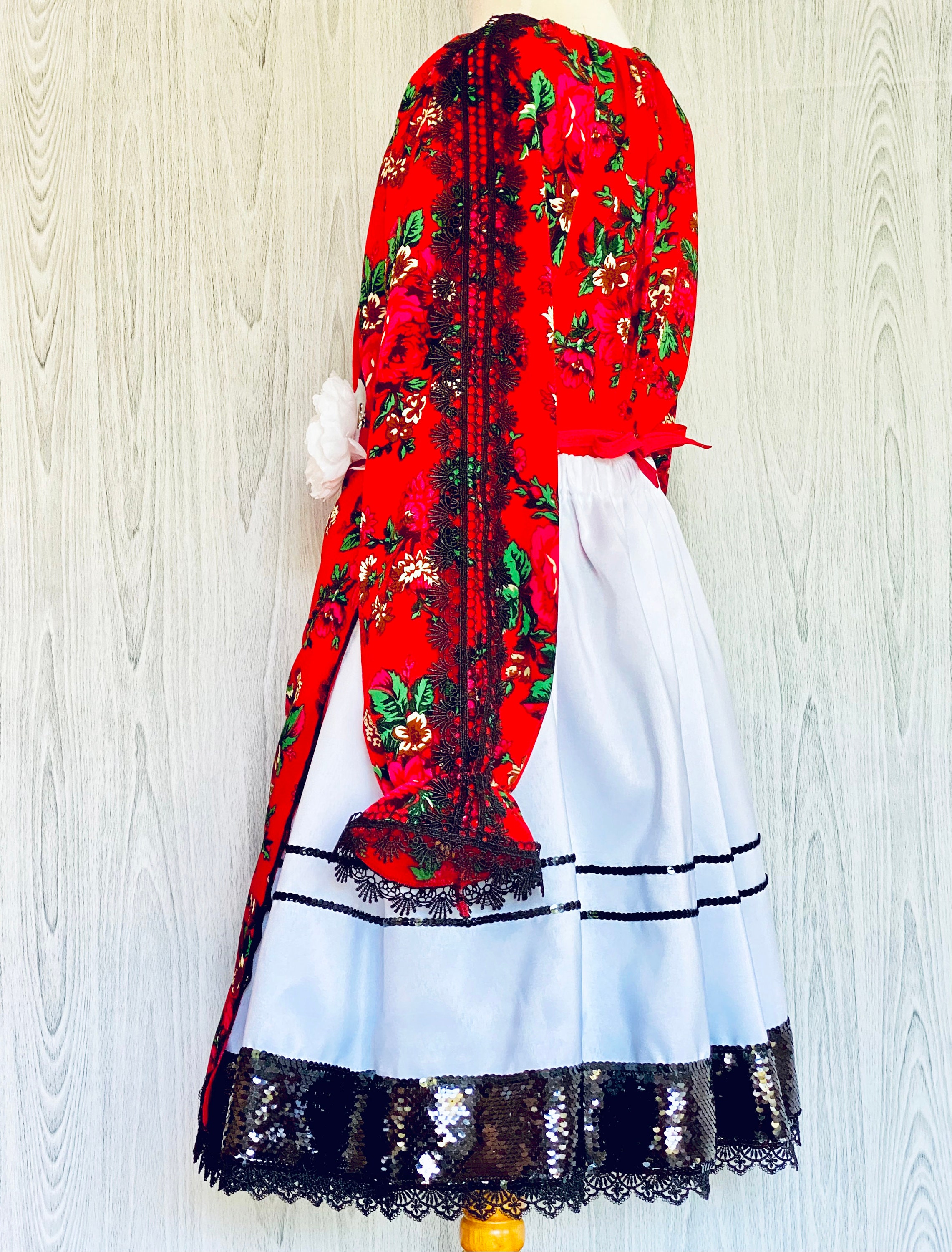 Romanian Traditional Costume/romania Blouse/romanian Dance - Etsy
