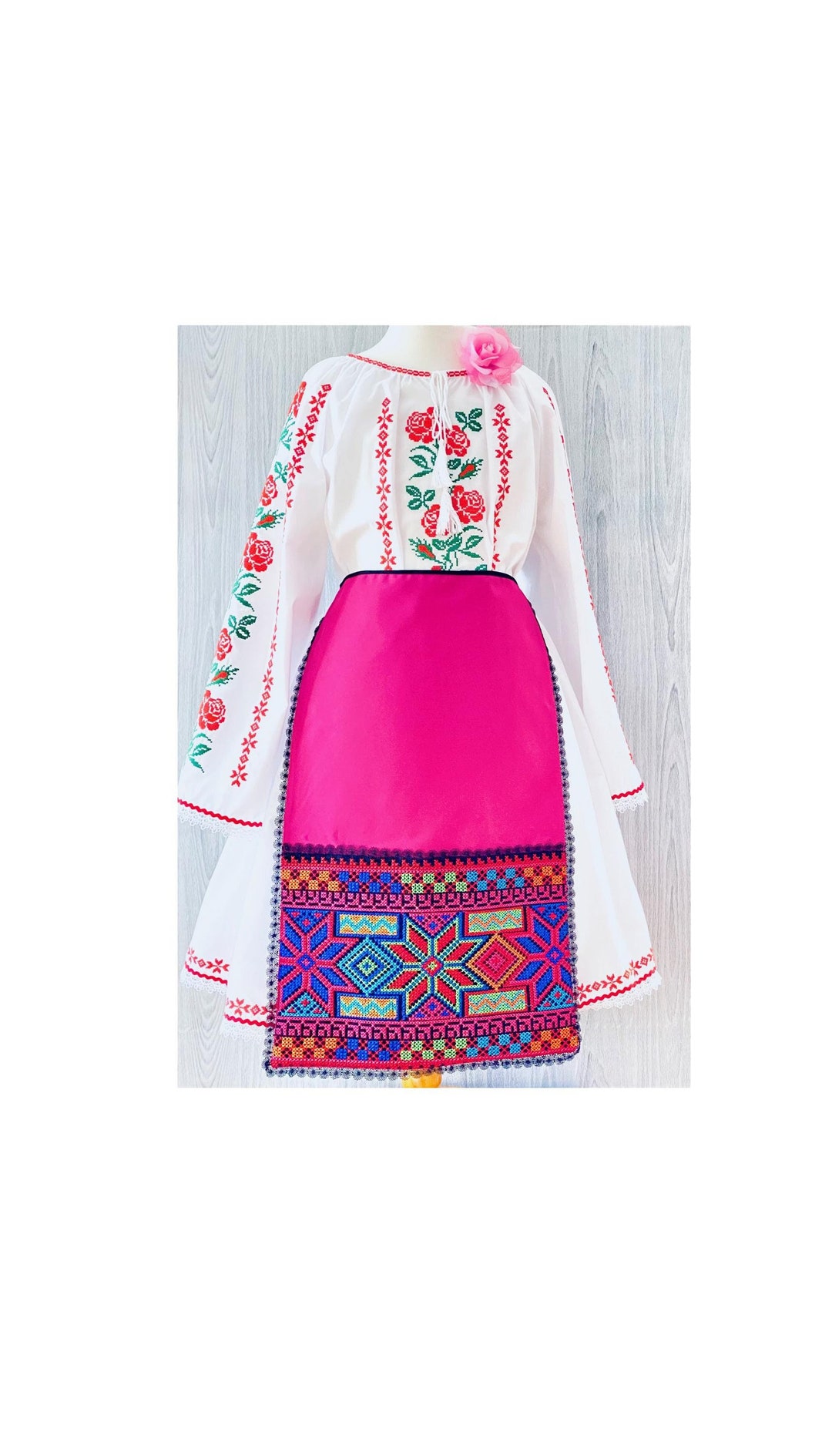 Romanian Traditional Costume/romania Suit/romanian Dance Costume ...
