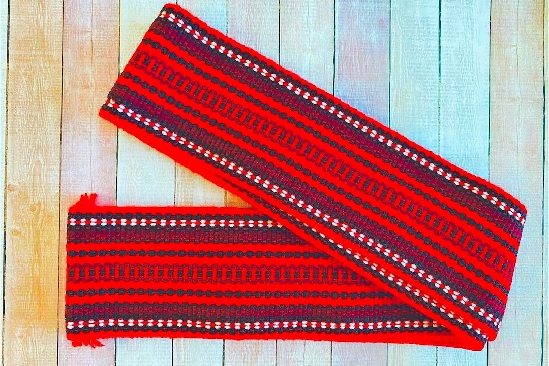 Romanian Belt for Adults Woven Belt for Adults Romanian Traditional ...