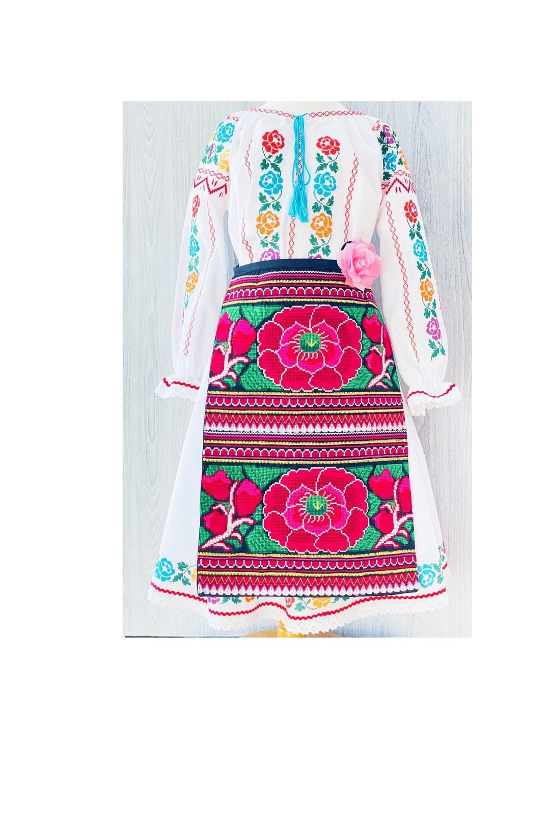 Romanian Traditional Costume/romania Suit/romanian Dance Costume ...