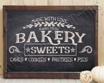 Bakery Chalkboard | Etsy