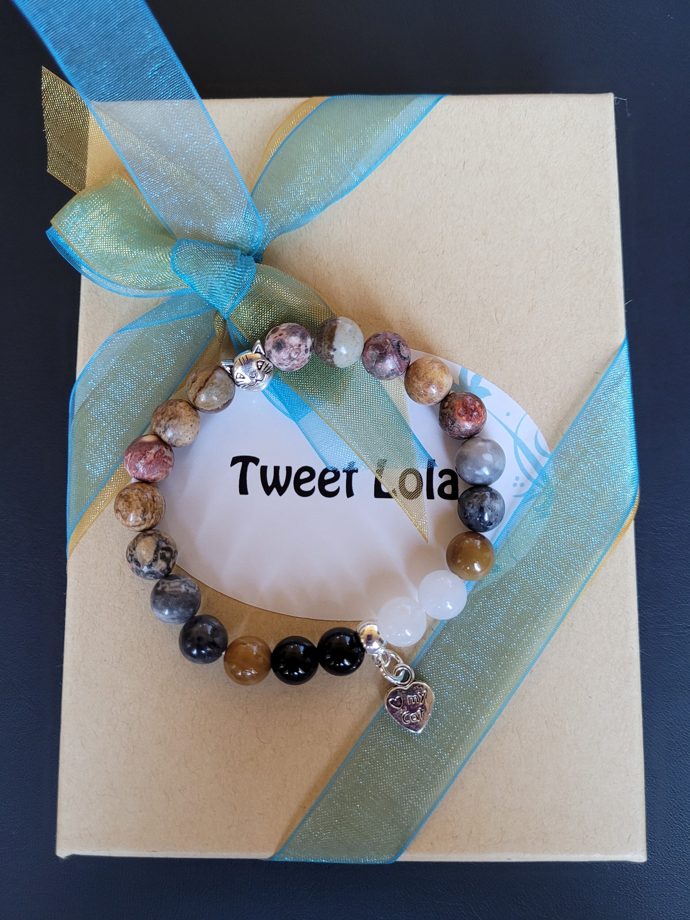 Calico Cat Bracelet, Tortie Kitty Bracelet, Tabby Calico Bracelet, Cat ...