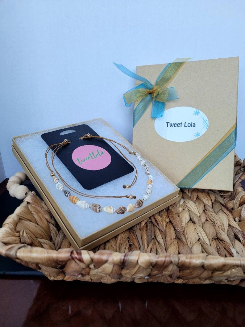 Sea Shells Choker, Ocean Beach Spiral Sea Shells Choker, Macrame ...