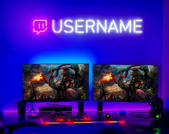 Twitch neon sign | Etsy