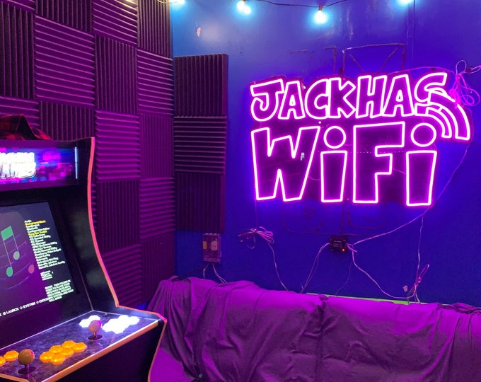 Twitch Channel Streaming Neon Sign Custom LED Sign Game Room or Twitch ...