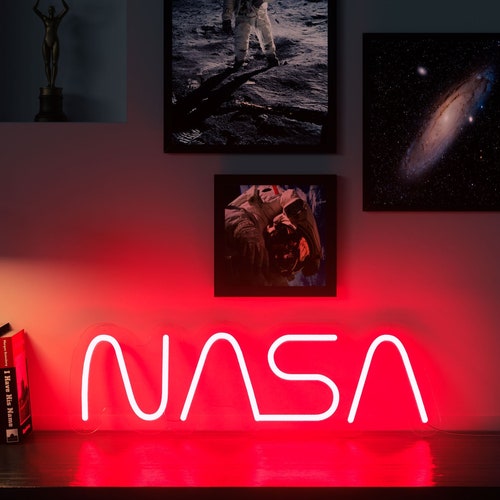 NASA LED Neon Sign - Etsy