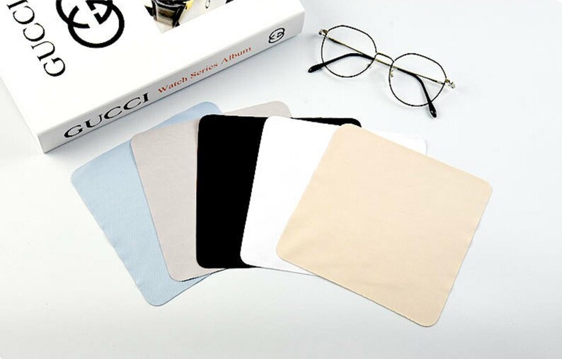 Custom Logo Microfiber Cleaning Cloth: Personalized Glasses & Screen ...