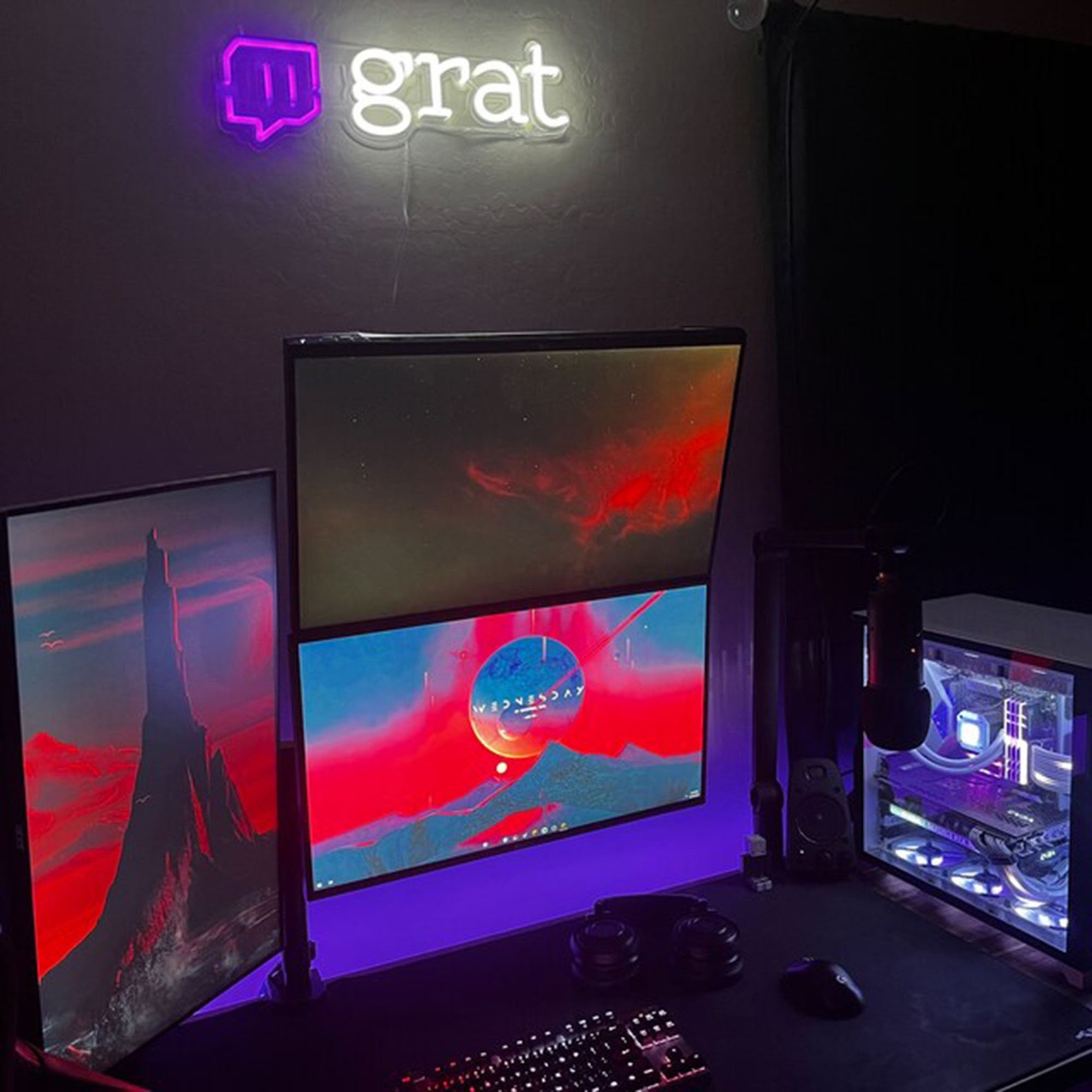 Custom Twitch Username Neon Sign Gamer Tag Led Neon Sign Personalized ...