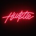 Hustle Neon Led Sign Custom Neon Sign Neon Led Lights for Wall Neon ...