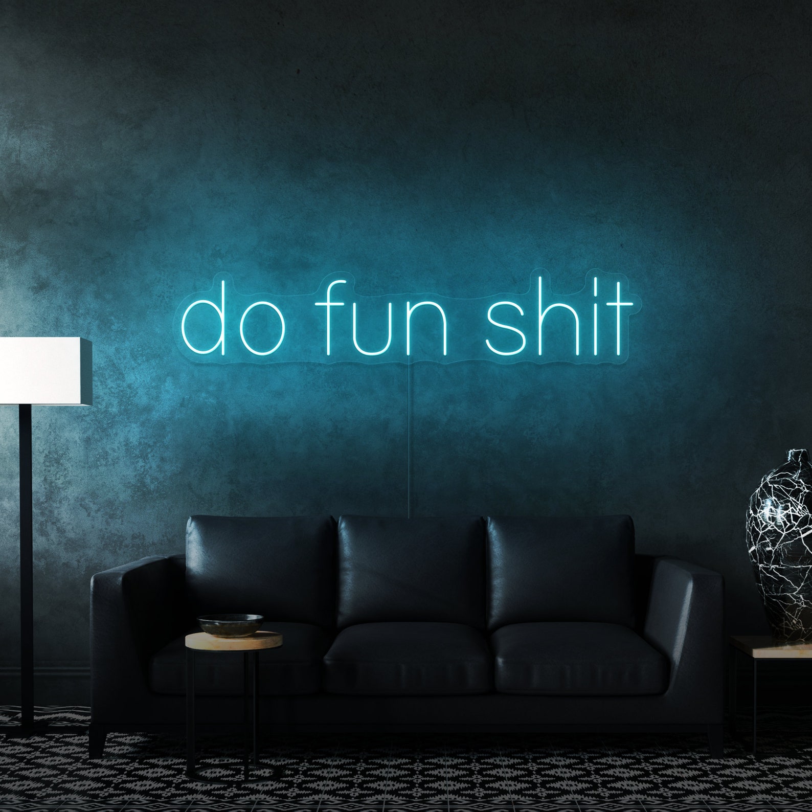 Do Fun Shit Neon Sign Custom Home Decor Mancave Wall Lights Led Light ...