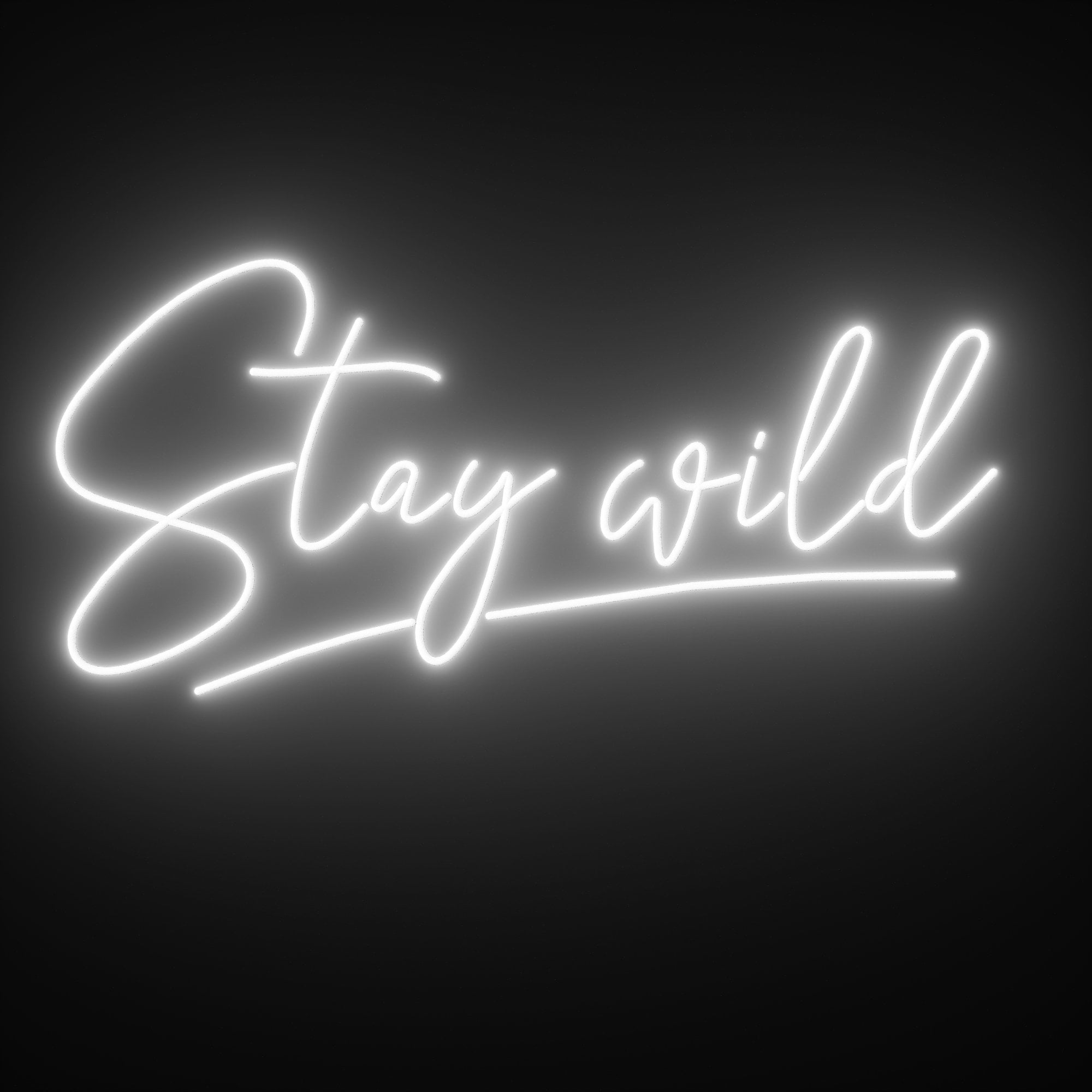 Stay Wild Neon Sign Custom Flex Led Sign Neon Led Lights for - Etsy