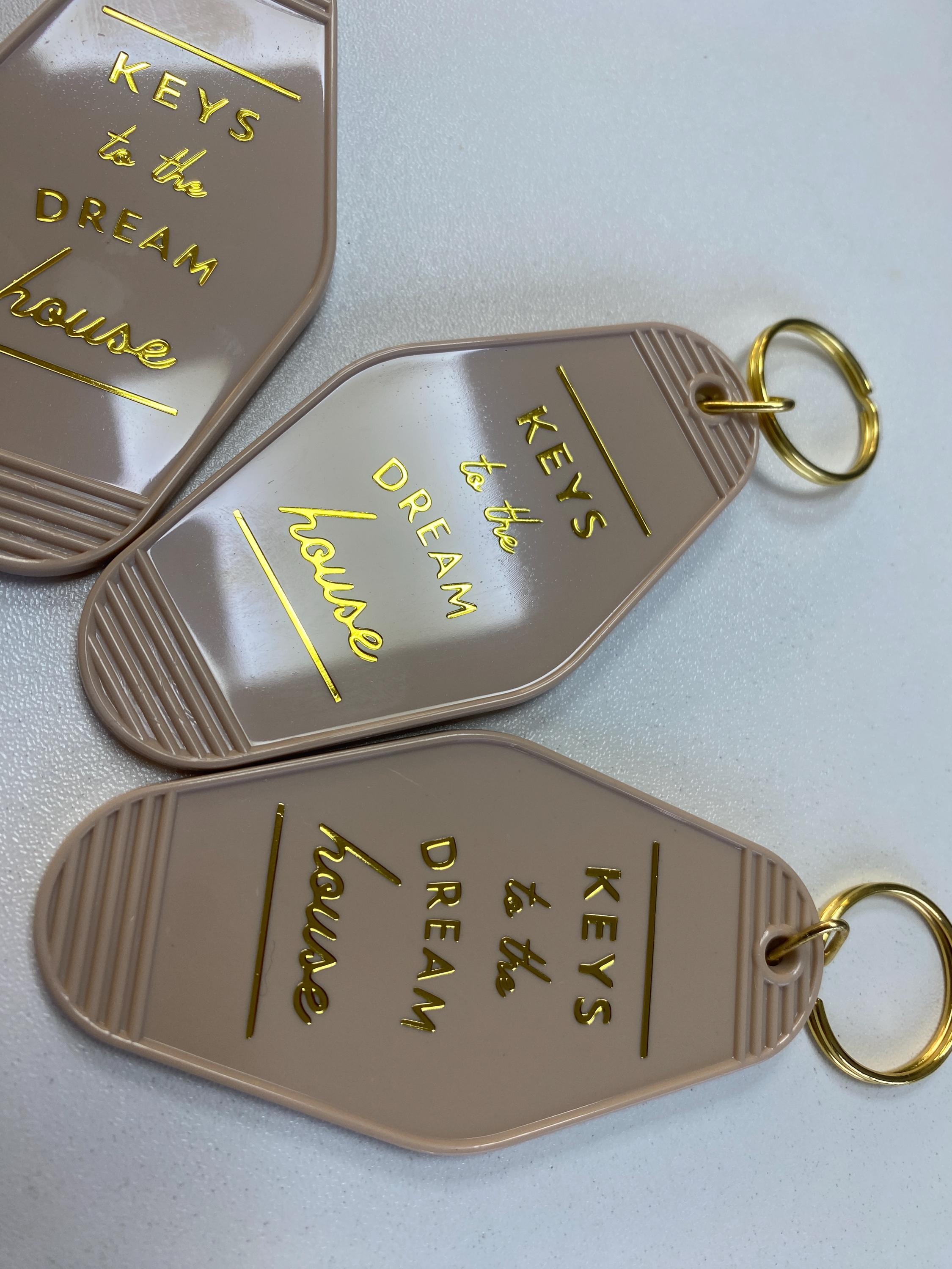 Personalized Realtor Keychains, Keys to the Dream House, Realtor ...