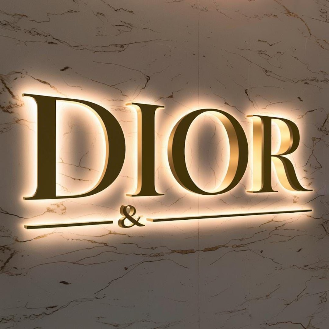 Backlit Logo Sign,3d Business Sign, Beauty Salon Sign, Business ...