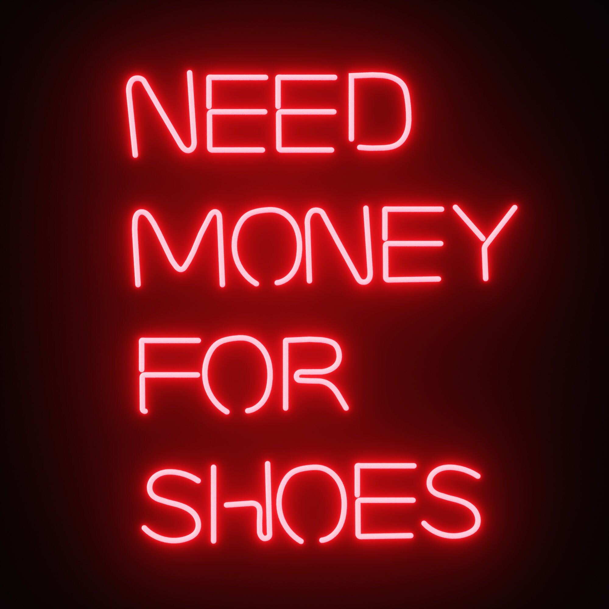 Need Money for Shoes Custom Neon Sign Vintage Home Bedside - Etsy