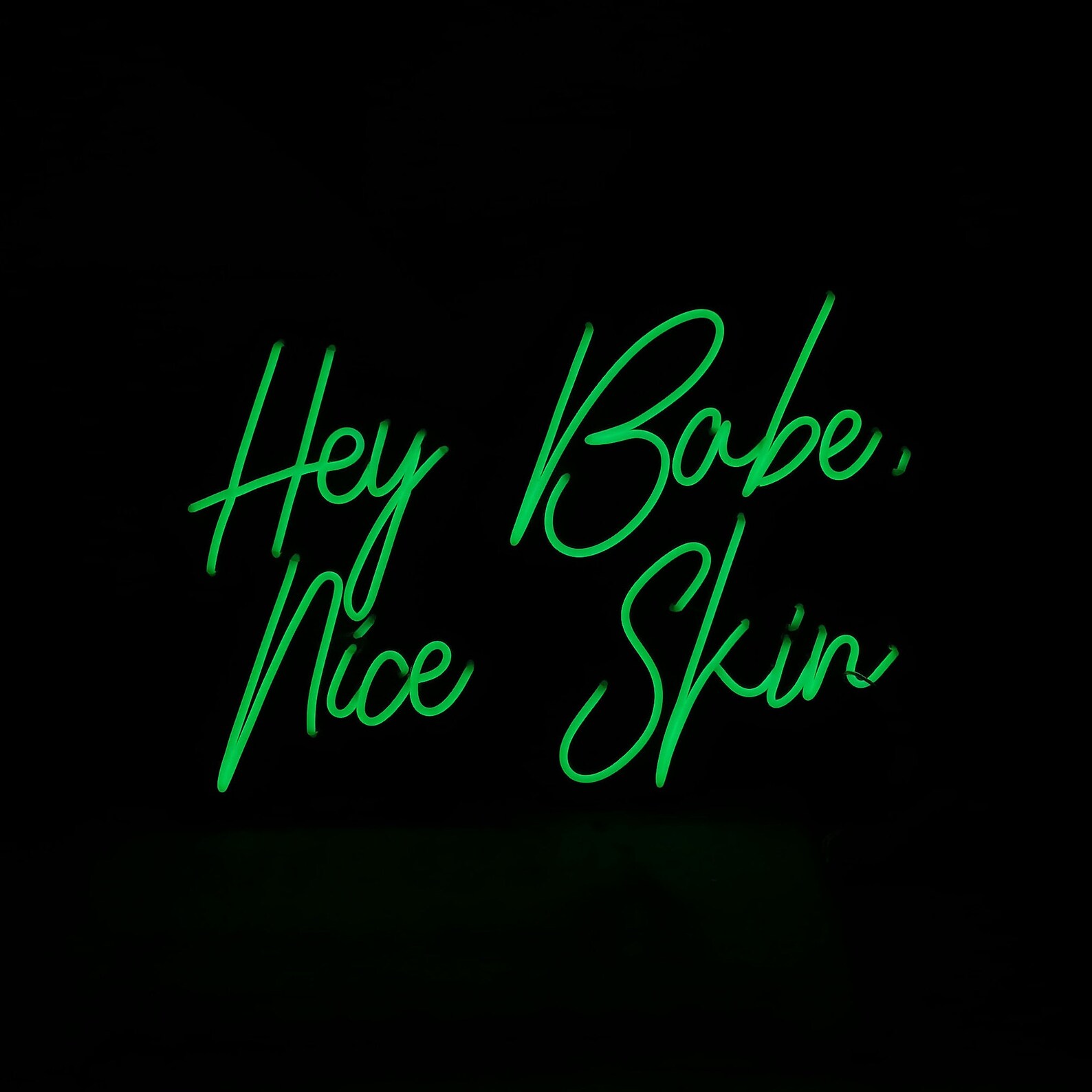 Hey Babe Nice Skin Neon Led Sign Custom Neon Sign Beauty Salon | Etsy