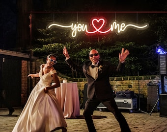 Neon Love Me Sign - Etsy